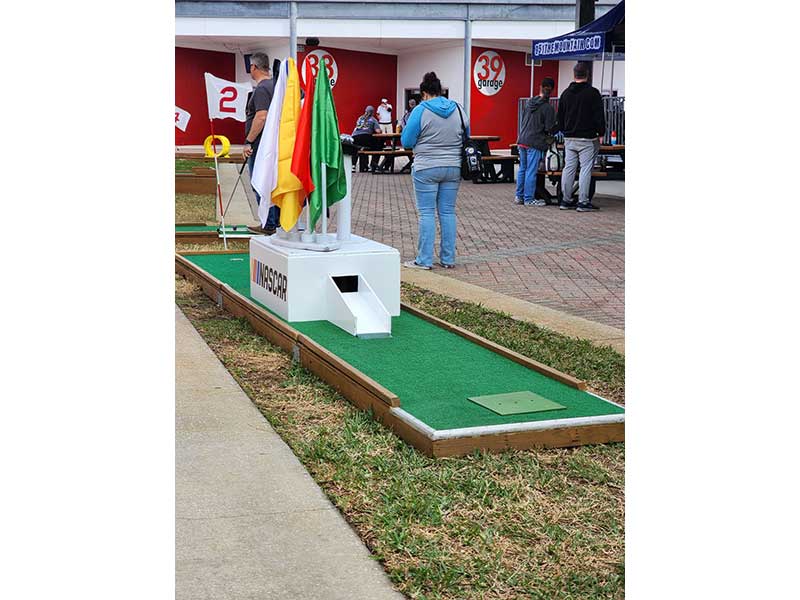 Customizable Portable Mini Golf and Putt Putt Rentals - Branding Options