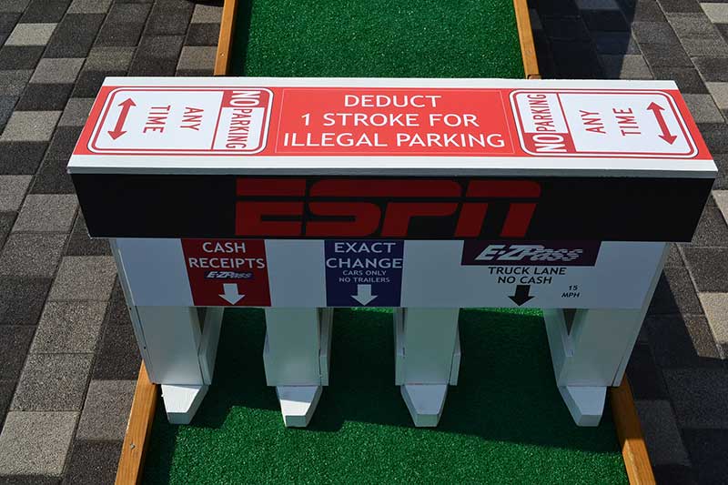 Toll Booth | Mini Golf Obstacle for 9 Hole Mini Golf Rentals