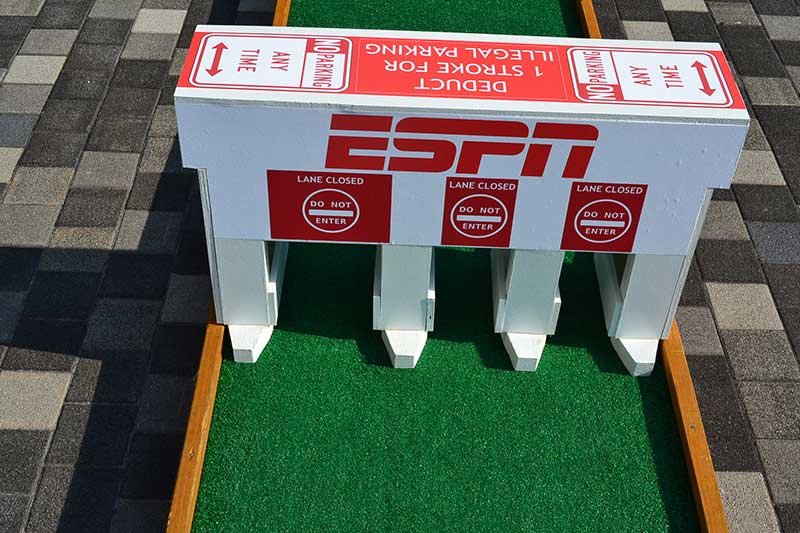 Toll Booth | Mini Golf Obstacle for 9 Hole Mini Golf Rentals
